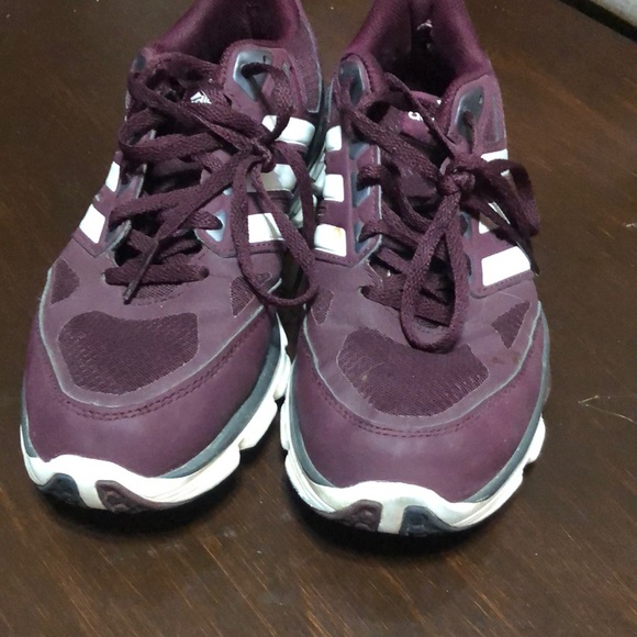 adidas | Shoes | Maroon And White Turf Shoes | Poshmark